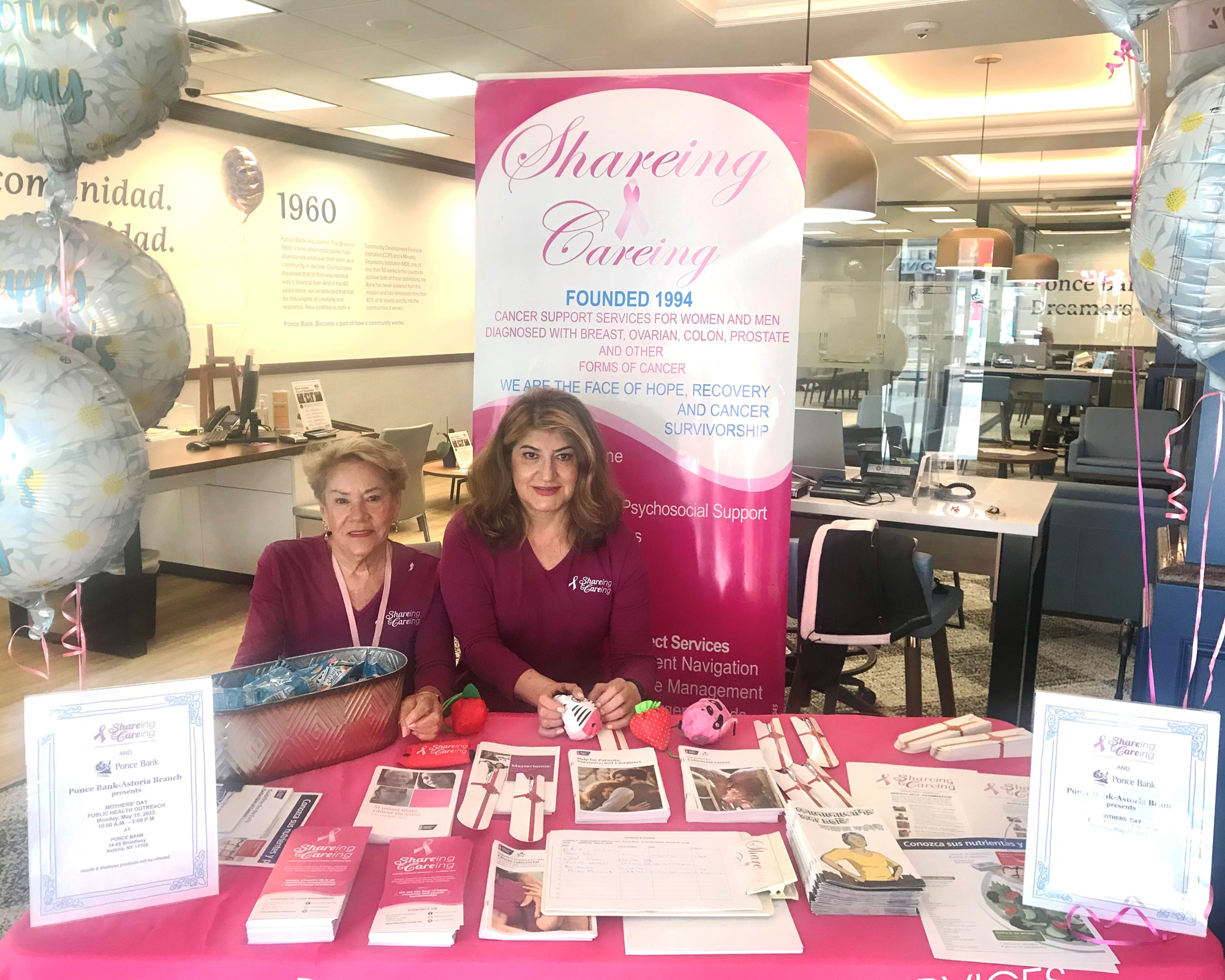Mother’s Day Ponce Bank Health Outreach | SHAREing & CAREing Mother’s Day Ponce Bank Health Outreach | SHAREing & CAREing