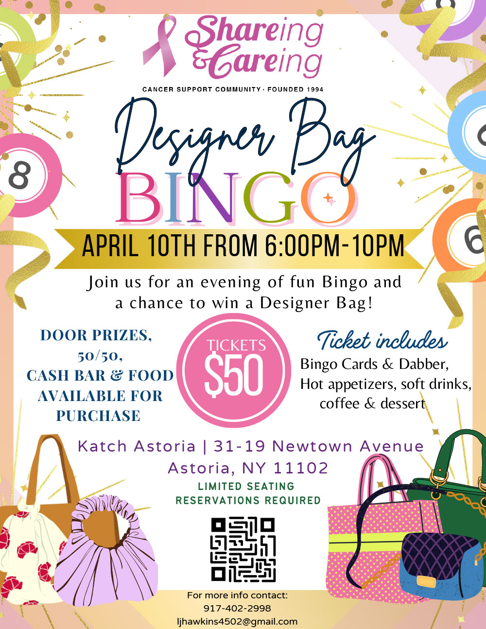 Designer Bag Bingo | SHAREing & CAREing