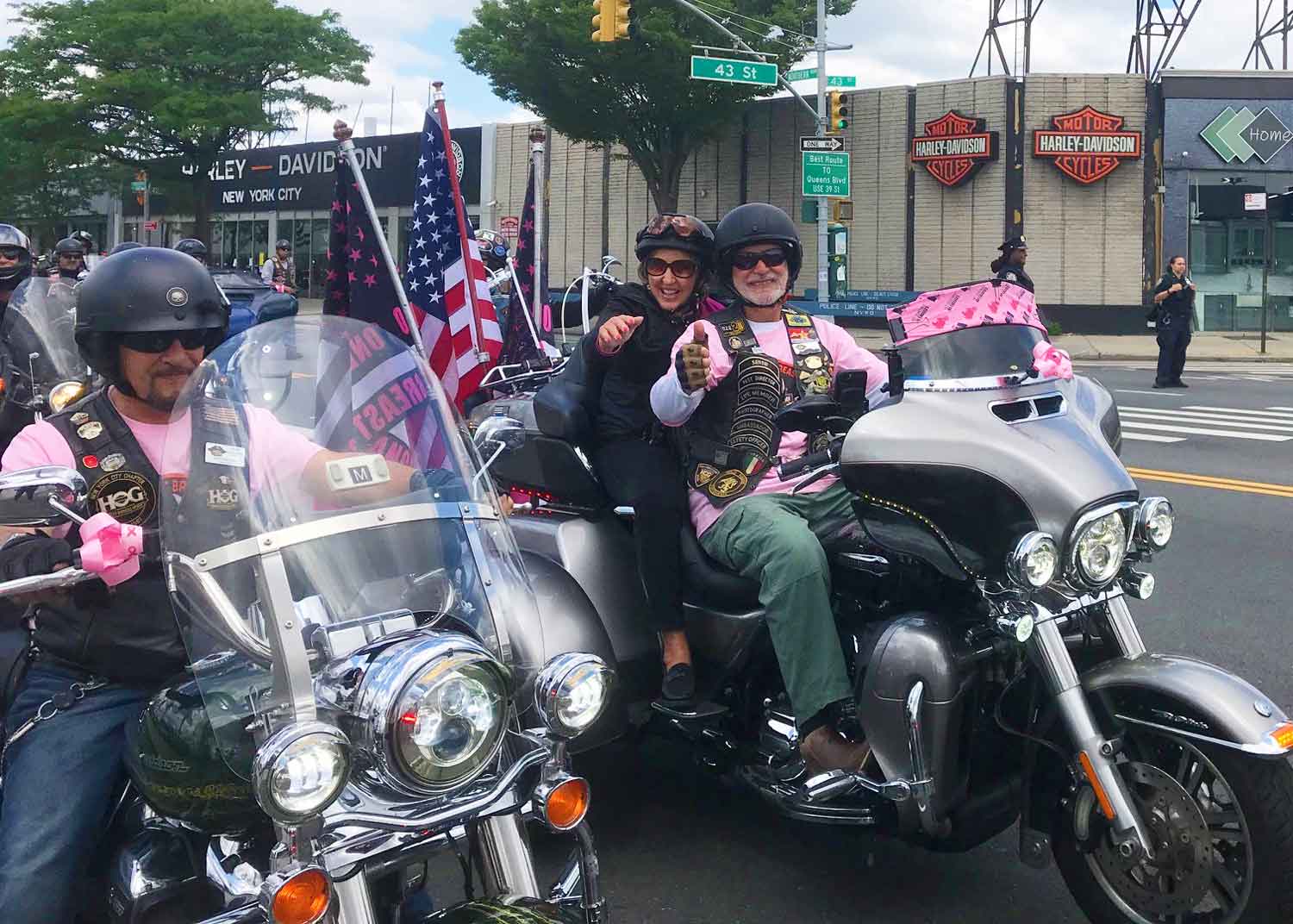 Photos From The 2023 Bikers Against Breast Cancer Ride | SHAREing & CAREing